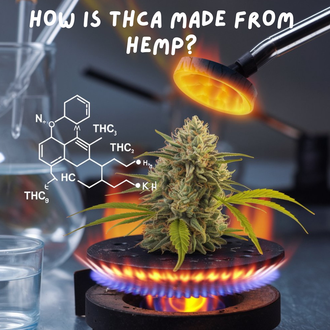 How is THCa Made from Hemp? – Triangle Hemp Wellness