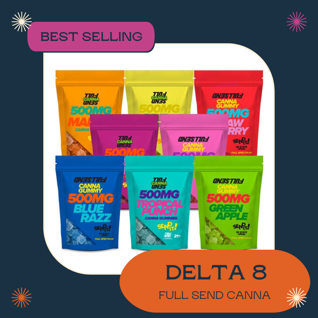Full Send Gummies: Triangle Hemp Wellness' Top-Selling Delta-8 THC Del