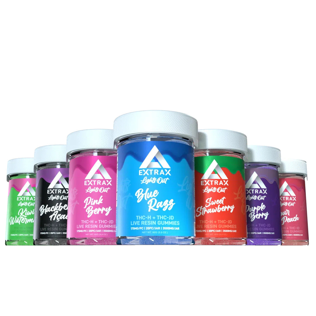 Delta Extrax THCh THCjd Gummies – Triangle Hemp Wellness
