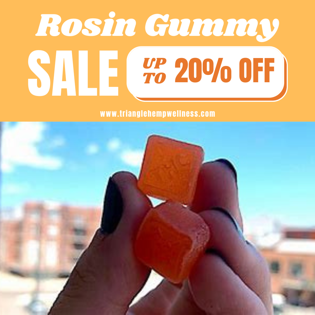 Rosin Gummy – Triangle Hemp Wellness