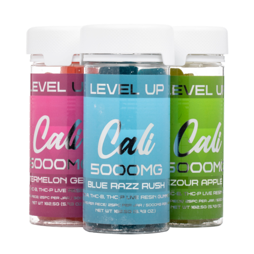 Cali Extrax-Level Up Blend-5000mg Gummies – Triangle Hemp Wellness